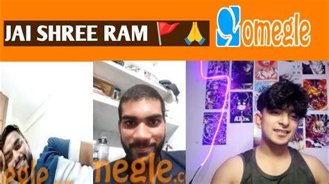Saying Jai Shree Ram🙏🚩 On Omegle Part 11 Omeglereactionvideo Youtube