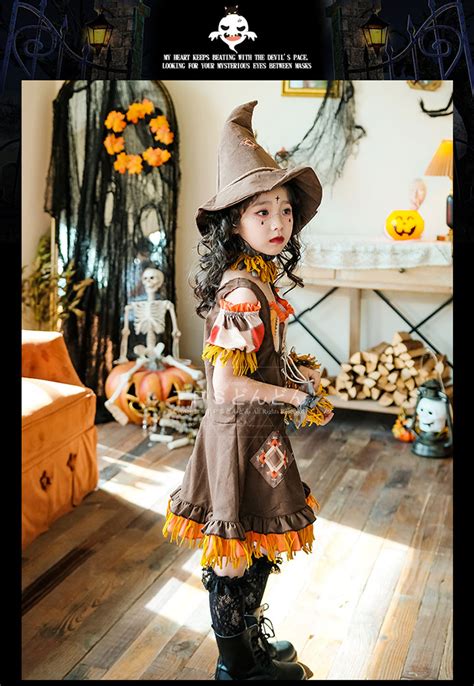 【楽天市場】【4点セット】魔女 デビル 子供 ハロウィン 衣装 オレンジ コスプレ ワンピース 女の子 ハロウィーン衣装 仮装 可愛い キッズ 魔女っ娘 かかし 帽子付き メッシュ ソックス