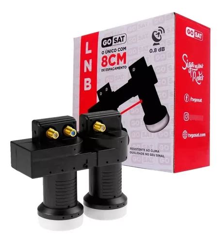 Kit Carona Lnb 2x1 Banda Ku Hd 4k Universal Gs2203 MercadoLivre