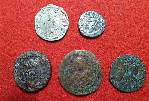 Império Bizantino Império Romano Lot comprising 5 coins Catawiki