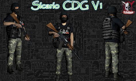Skin Sicario Cdg V1 Gta Sa Descargar Gta San Andreas