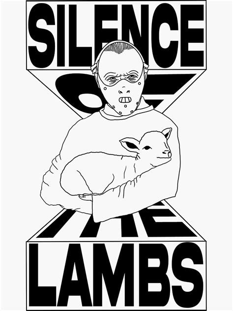 Dr Lecter Sticker For Sale By Motelgemini Redbubble