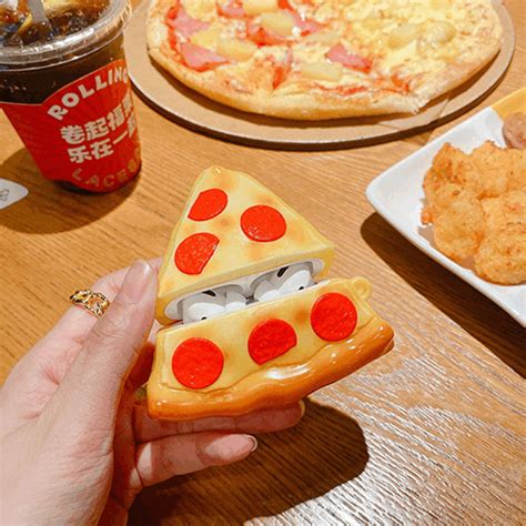 당일출고최저가 피자 에어팟 케이스 12세대 프로 치즈 콤비네이션 음식 모형 Airpod Case 02 에이블리