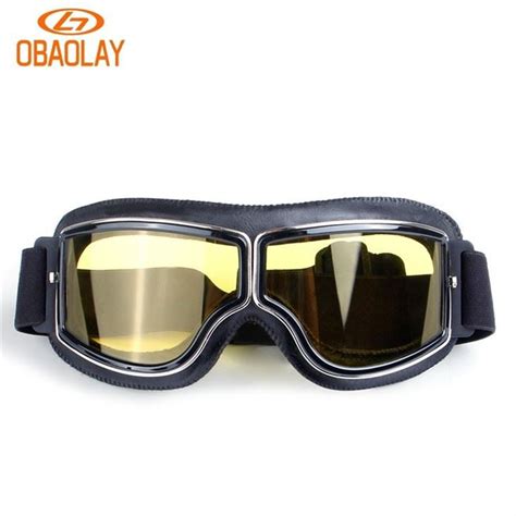 China Custom Yellow Lens Fit Motorcycle Goggle Manufacturers Suppliers