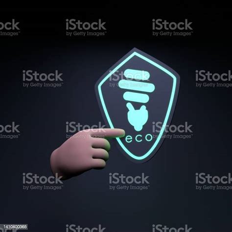 네온 Eco 아이콘을 들고 손 지구의 생태와 보존 3d 렌더링 그림 그래픽 사용자 인터페이스에 대한 스톡 사진 및 기타 이미지