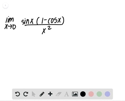 SOLVED Finding A Limit Of A Trigonometric Function In Exercises Find The Limit Of The