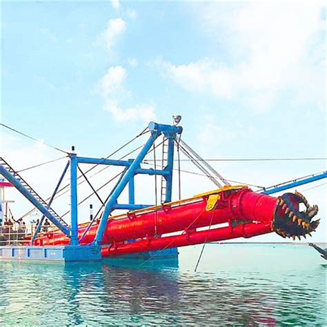 Small Size Cutter Suction Dredging Ship With River Sand Pump China Cutter Suction Dreging
