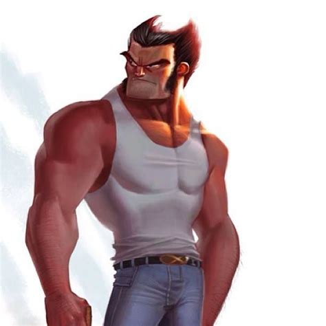 Logan Wolverine By Bruce Timm Bruce Timm Marvel Superheroes Marvel Comics