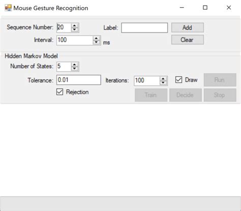 Hidden Markov Models In C A Mouse Gesture Recognition Application