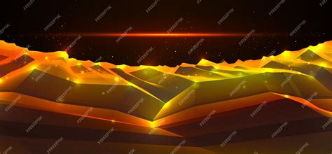 공상 과학 소설 벡터 우주 그림 공간 환상적인 행성 3d 선 그리기 제목 및 텍스트 복사 공간이 있는 추상적인 배경으로 사용할 수 있습니다 프리미엄 벡터