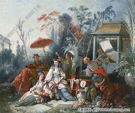 布歇油画作品高清108下载 名画油画网