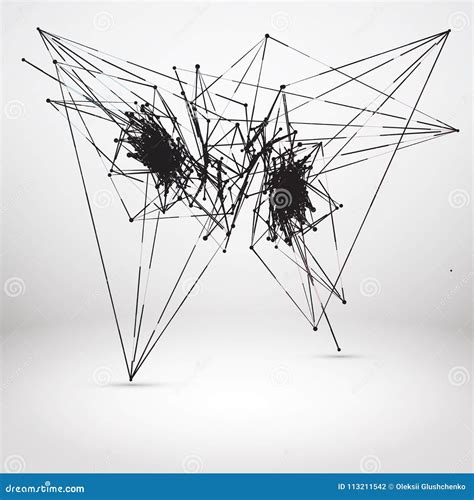 Abstract Geometric Polygonal Shape Technology Vector Science