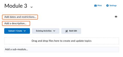 Course Content In Brightspace Brightspace Essentials