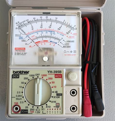 Brother Analog Tester YH 395B Analog Multimeter Compact Size Tester