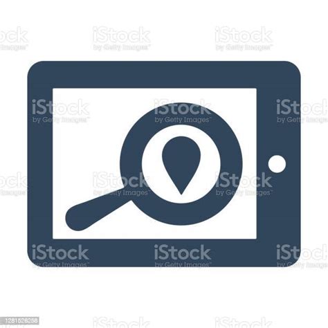 모바일 Gps 아이콘 스마트폰 화면에서 포인터를 매핑합니다 플랫 아이콘 디자인 0명에 대한 스톡 벡터 아트 및 기타 이미지