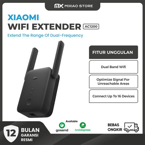 Jual Xiaomi Mi Wifi Range Extender Ac Penguat Singal Wifi Mbps G Garansi Resmi Shopee