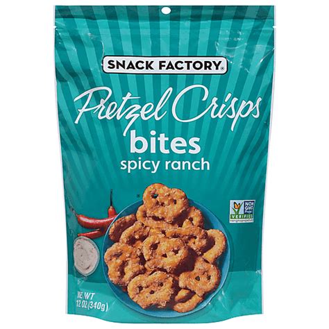 Pretzel Crisp Bites Spicy Ranch Chips Crisps Pretzels Foodtown