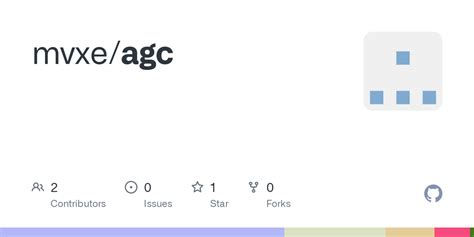 GitHub Mvxe Agc