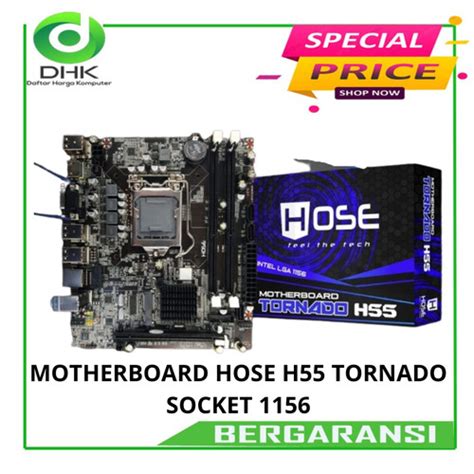 Jual Motherboard Hose H55 Tornado Socket 1156 Jakarta Pusat Daftar Harga Komputer Tokopedia