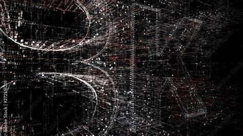 8k Animated Word Tag Cloudtext Design Animationthe Matrix Style