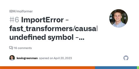 ImportError Fast Transformers Causal Product Undefined Symbol