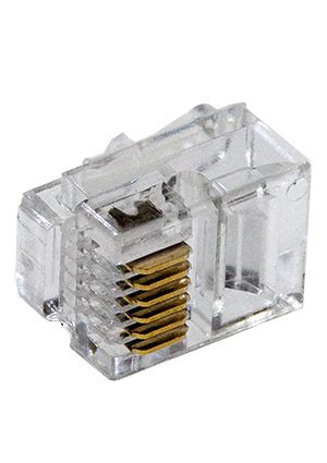 L-KLS12-RJ12-6P6C-01, вилка на кабель TP-6P6C KLS, купить | разъемы ...