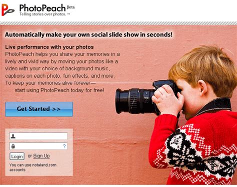 Photopeach Create Cool Slideshows With Music Online