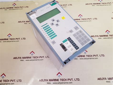 Siemens Siprotec 7sj6101 5eb90 1fa0 Protective Relay With Backlit Text Display Aeliya Marine Tech