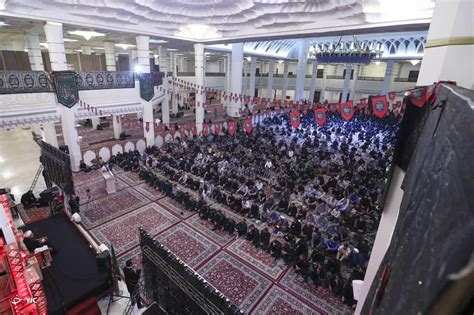 بزرگداشت هفتمین روز شهادت شهدای حادثه تروریستی حرم شاهچراغ تصاویر