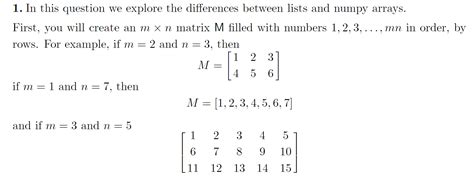 Solved In This Question We Explore The Differences Chegg
