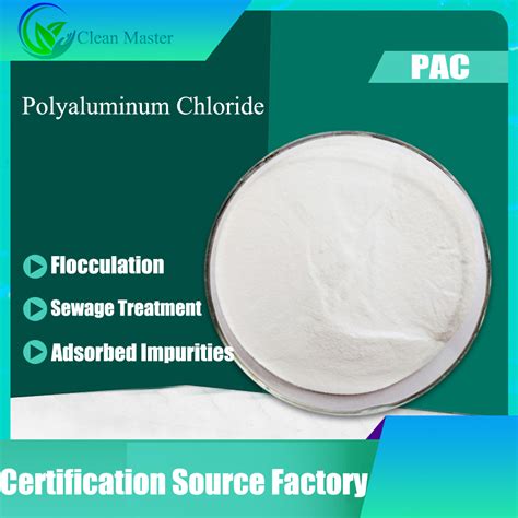 30 Pac Pam White Polyaluminum Chloride Industrial Sewage Treatment