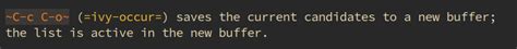 Mini Buffer 的内容如何导出到 Buffer 中 Emacs General Emacs China