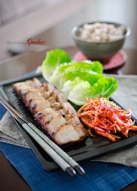 Korean Pork Belly Recipe Beyond Kimchee