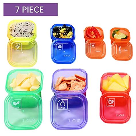 Portion Control Container Kit Day Fix Containers And Food Plan Multi Color Coded Containers