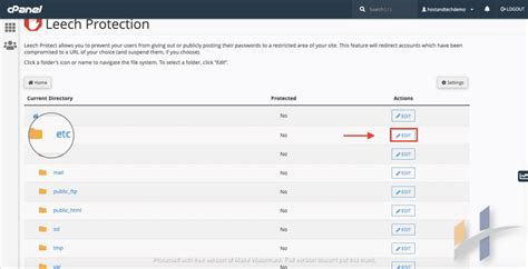 Enable Leech Protection And How To Disable Leech Protection In CPanel