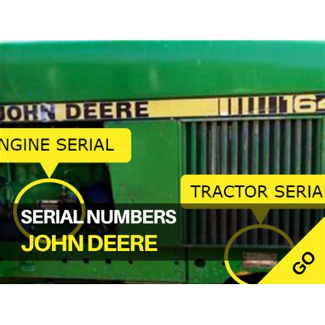 John Deere Serial Numbers