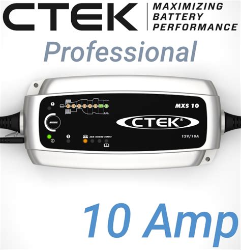 Ctek Mxs 10 Smart Charger Groves Batteries