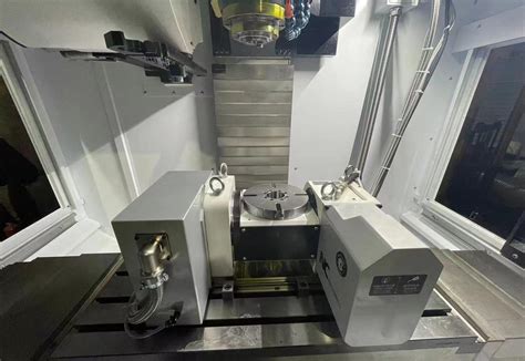 High Accuracy Th Axis Tilting Machine CNC Machine Hydraulic Brake Rotary Table Index Table