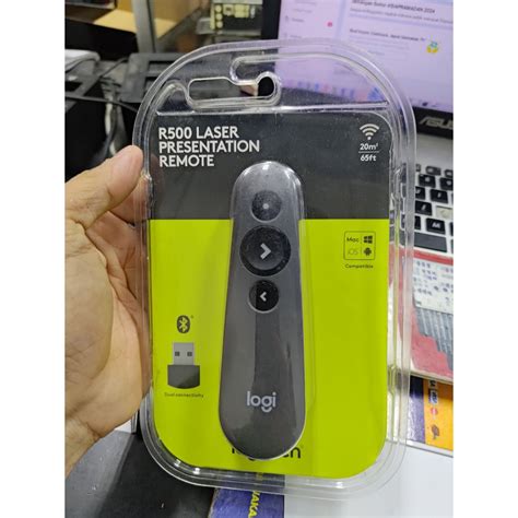 Jual Logitech R500 Laser Presentation Remote Wireless Shopee Indonesia