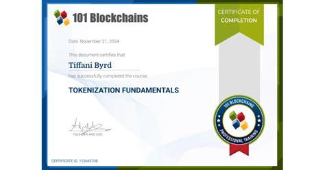 101 Blockchains On Linkedin Tokenization Fundamentals • Tiffani Byrd