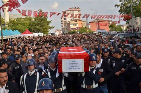 Şehit Uzman çavuş Kürşat Sert Son Yolculuğuna Uğurlandı Elbistanın Sesi