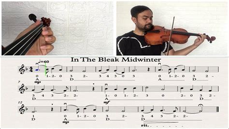 In The Bleak Midwinter Violin Essential Elements For Strings Violin