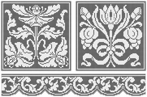 Большой альбом филейных схем. Часть 1. - Lilia Vignan | Cross stitch ...
