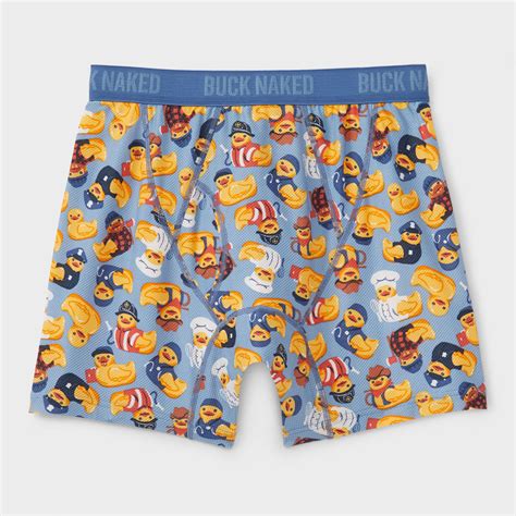 Mens Buck Naked Pattern Boxer Briefs Duluth Trading Company