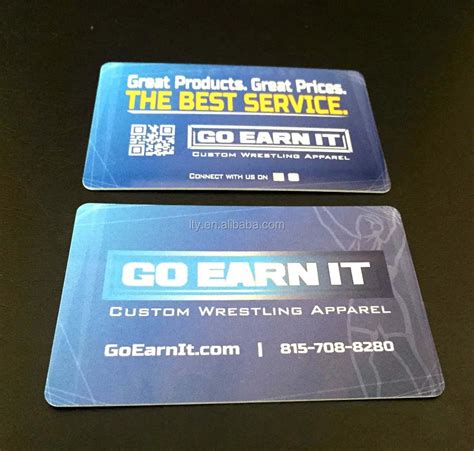 Promotional Spot Uv Printing Qr Code Plastic Card Buy Qr Code Plastic