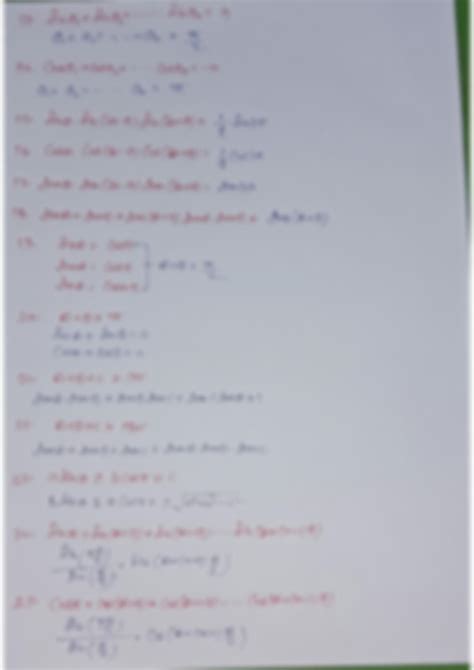 SOLUTION Trigonometry Formula Concept Handwritten Notes Studypool