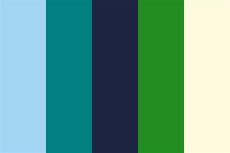 Ocean Night Color Palette