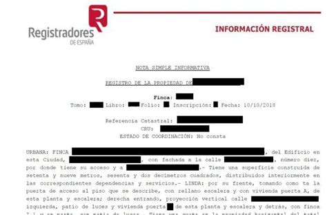 Como Saber El Registro De Una Propiedad Image To U