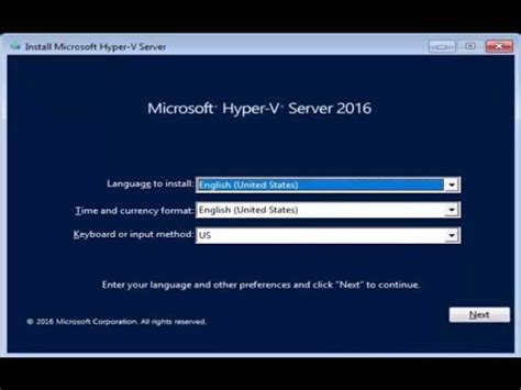 Be Your Own VPS Part Install Hyper V Server YouTube