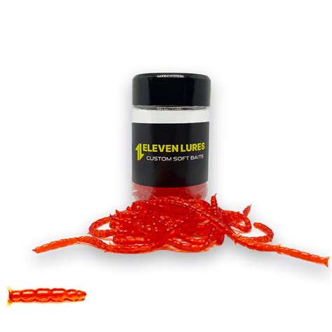 Силиконовый мотыль 11Lures Bloodworm